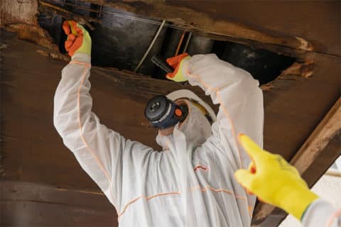 How do I know if there is asbestos in my walls?